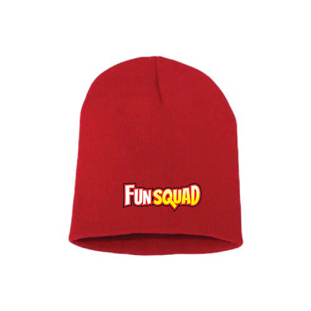Beanie Classic - Fun Squad Red – FunSquadMerch