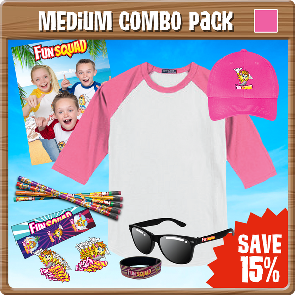 Medium Combo Pack - Sunny Girl – FunSquadMerch