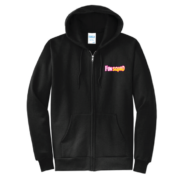 Hoodie Full Zip - Fun Squad Pink – FunSquadMerch