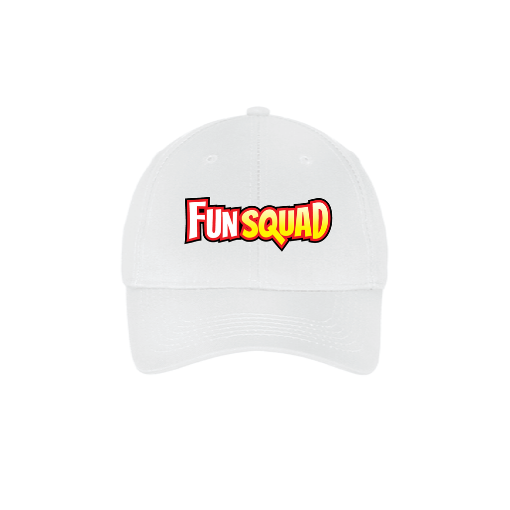Hat Curved Brim - Fun Squad Red – FunSquadMerch